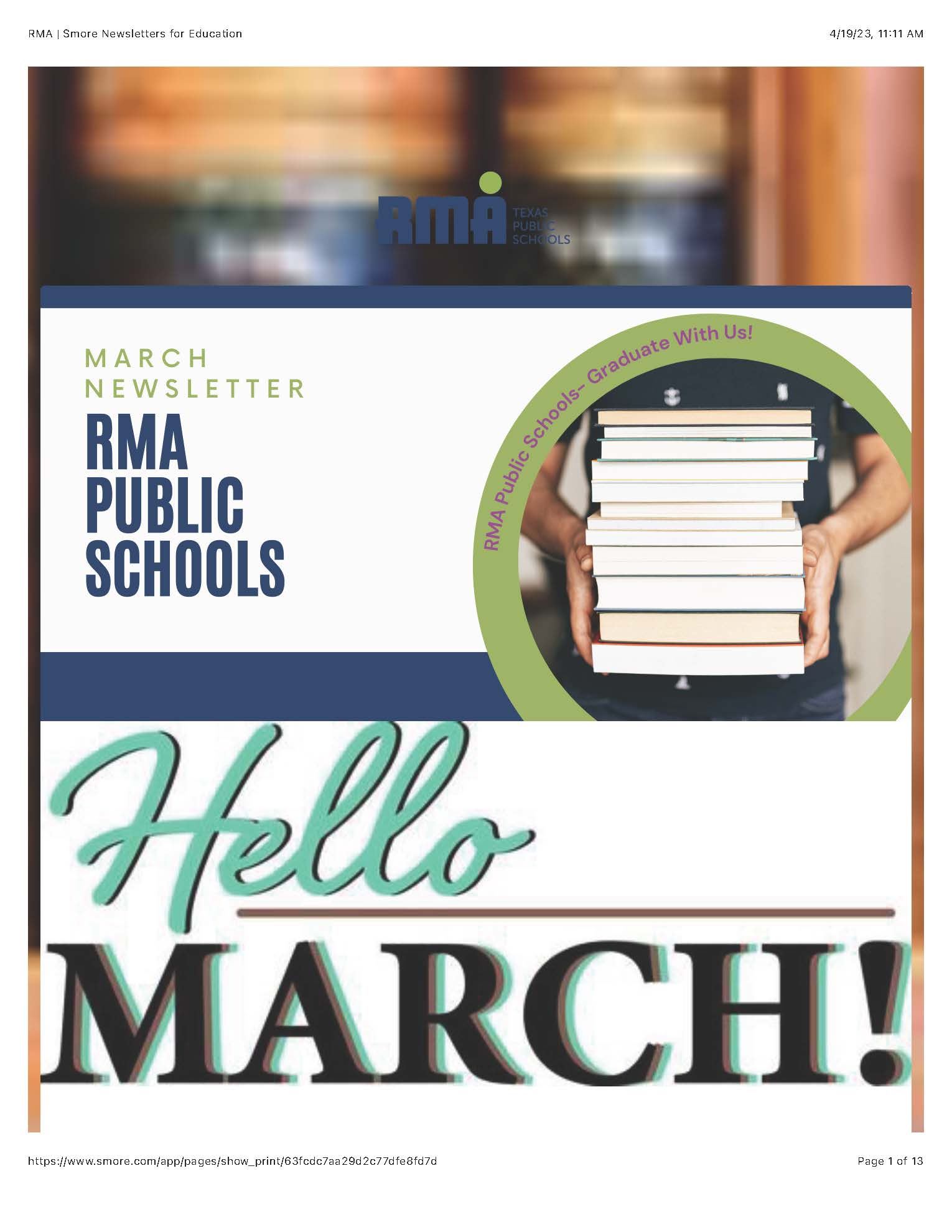 RMA Public Schools / Homepage