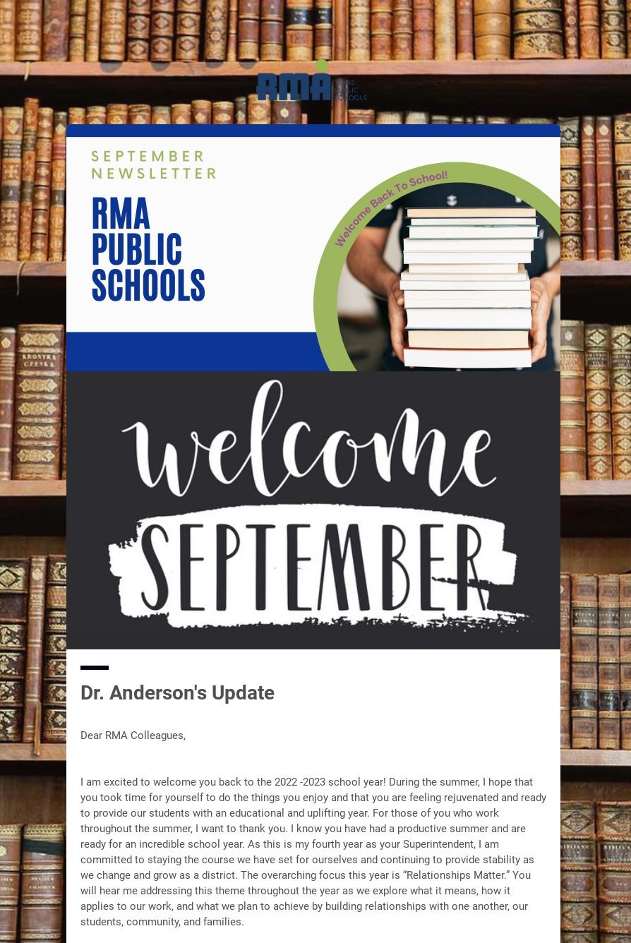 RMA Public Schools / Homepage